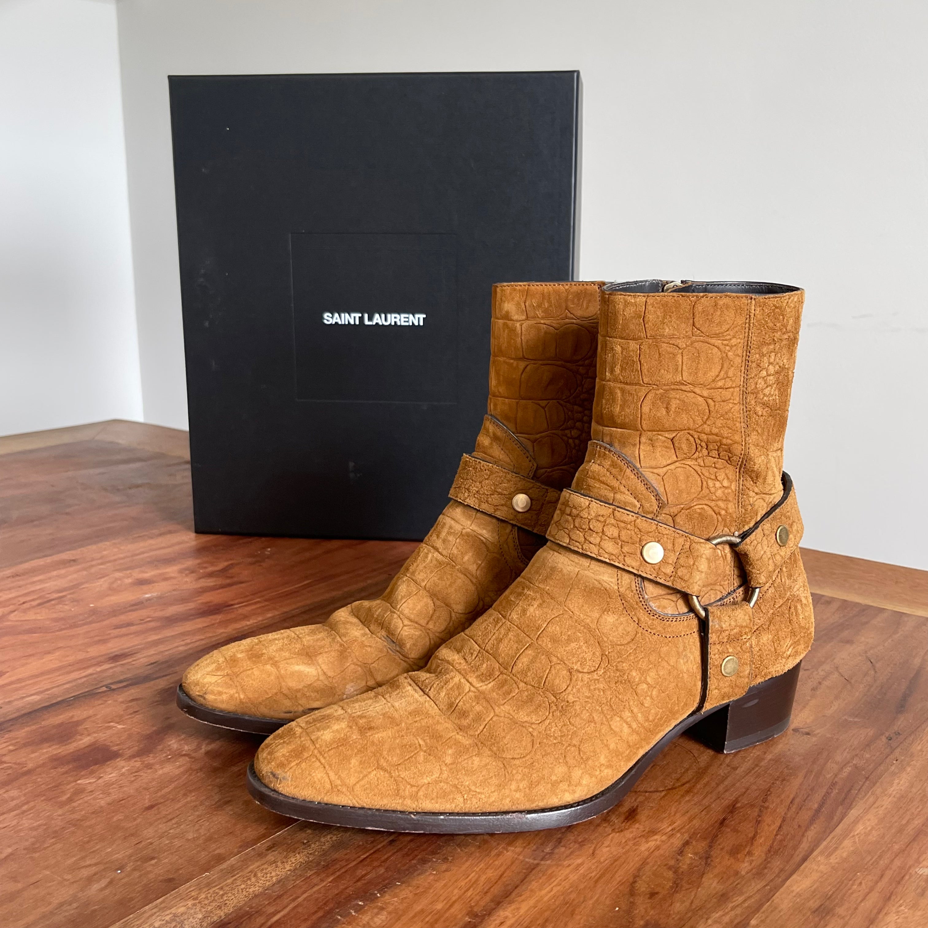 YSL Wyatt Boots – seffvintage
