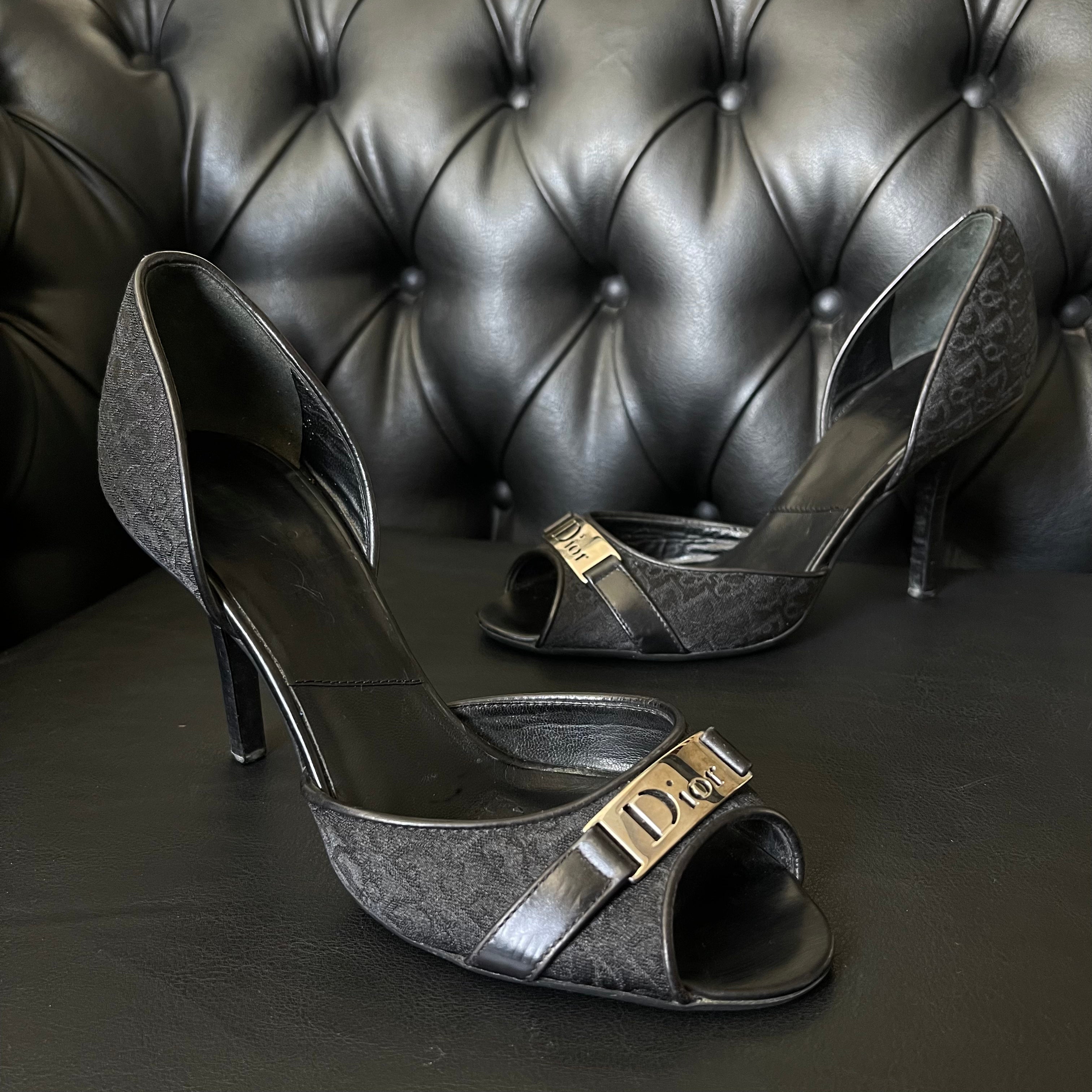 Dior Black Heels – seffvintage